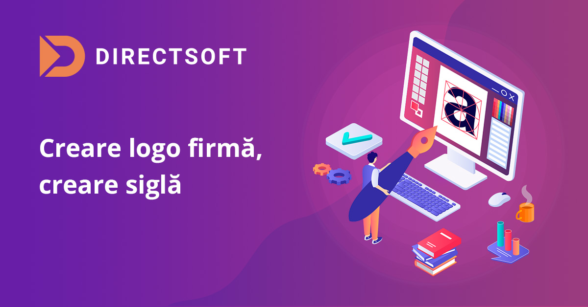 Creare Logo Firma. Design Logo Firma. Realizare logo firma.